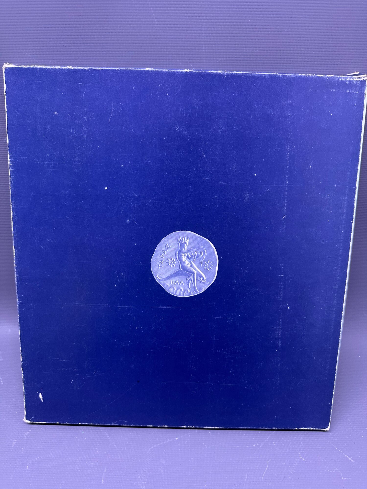 Книга-альбом "gli ori di Taranto", 1975, винтажное издание, 87 стр