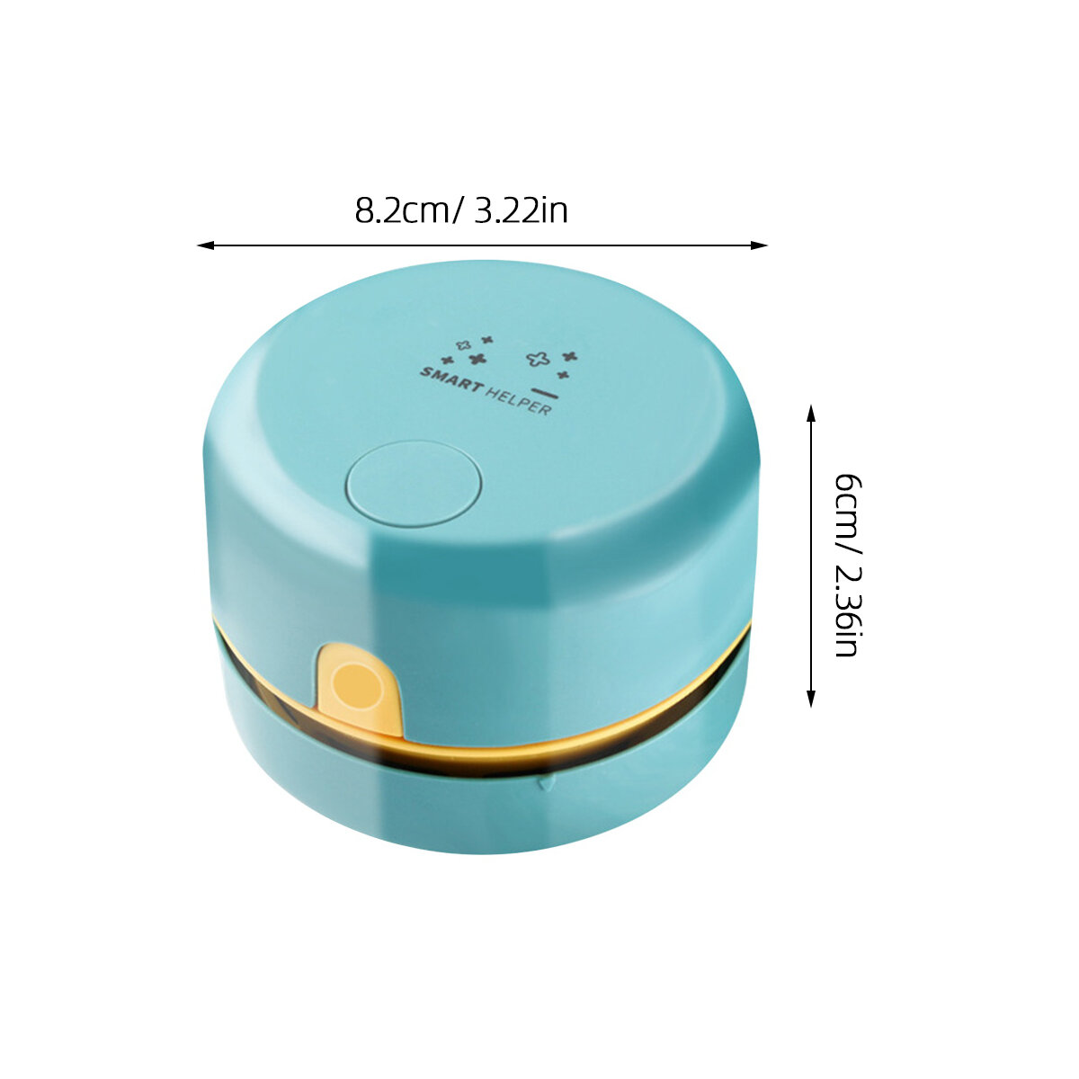 Ручной Пылесос Для Удаления Пыли И Остатков Резины Размером 8.2X6X6CM