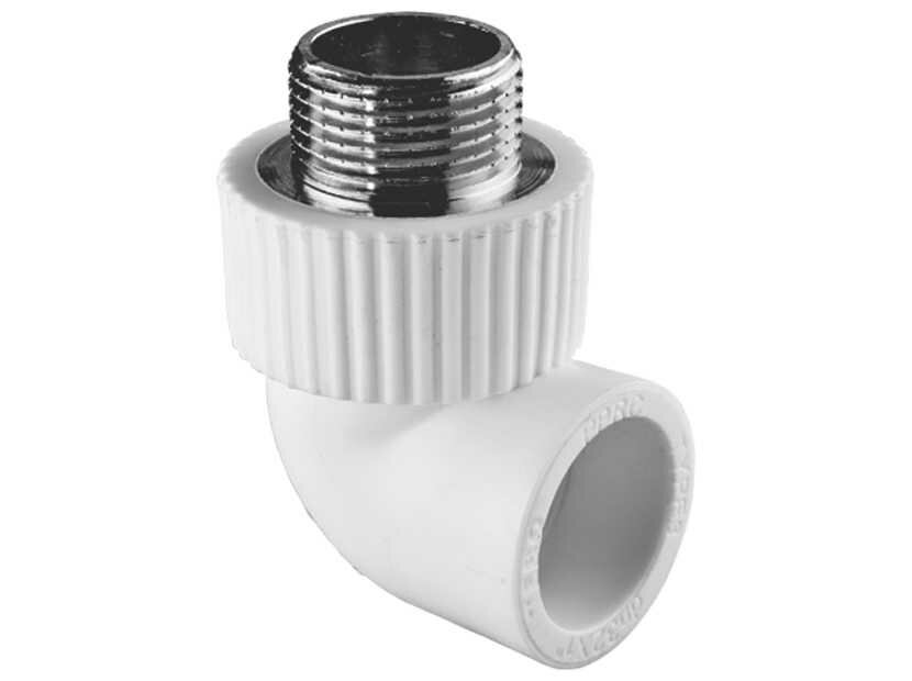 TEBO PPR Угольник комбинированный 32x1/2" НР 030030609