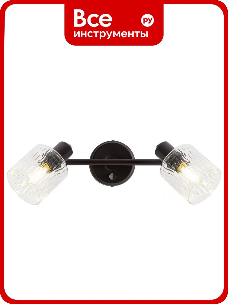Поворотный спот с выключателем Citilux Артик венге CL510525