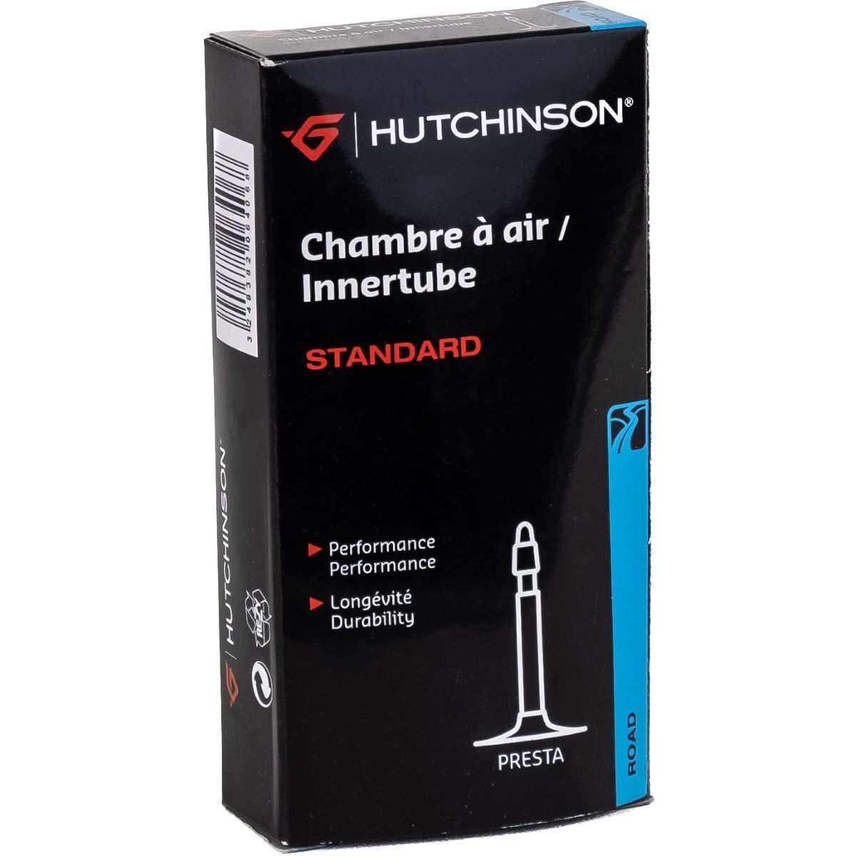 Камера велосипедная Hutchinson, 700x20/25c, 48 мм, тип ниппеля - presta (велосипедный)