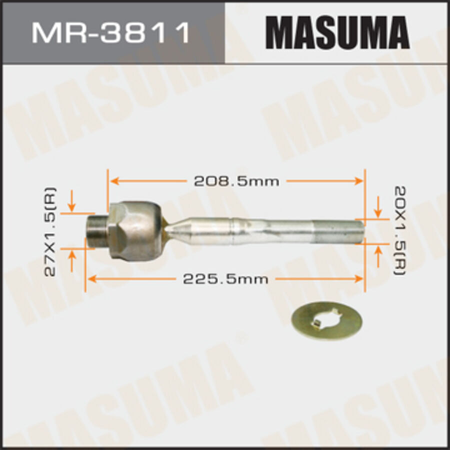 Тяга Рулевая Без Нак. Toyota Land Cruiser, Lexus 02-> (Masuma MR-3811)