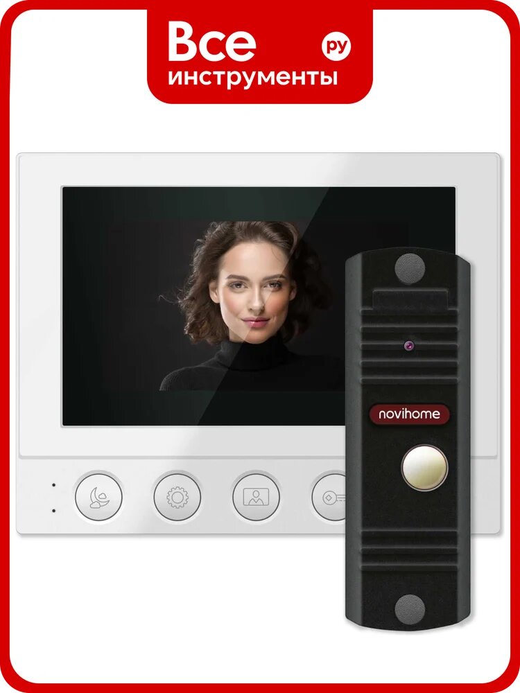 Комплект видеодомофона Novihome Simple 4 kit v. 4331