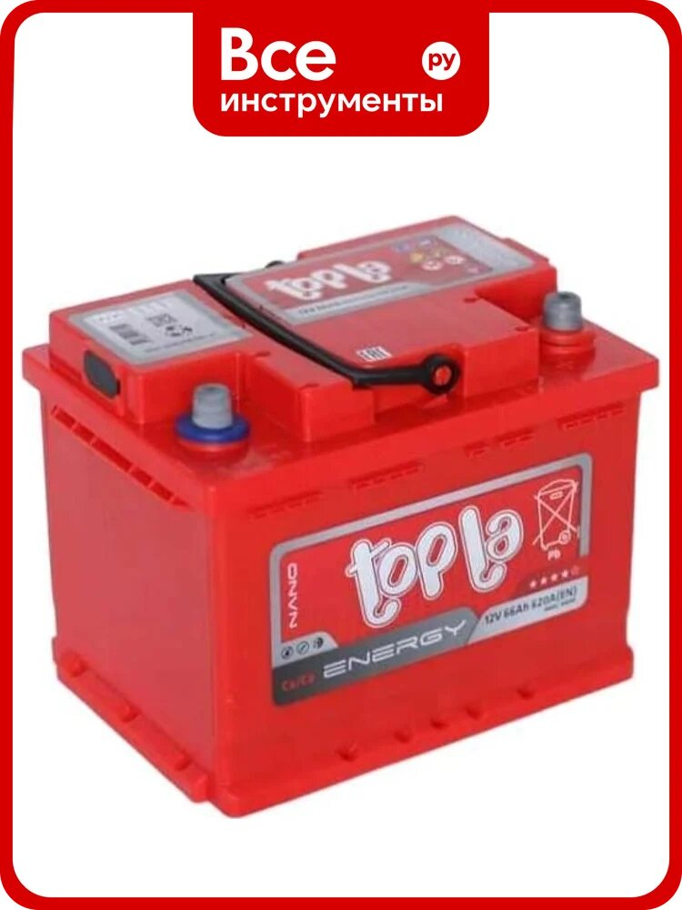 Автомобильный аккумулятор TAB Topla energy 6ст-66.0 108066