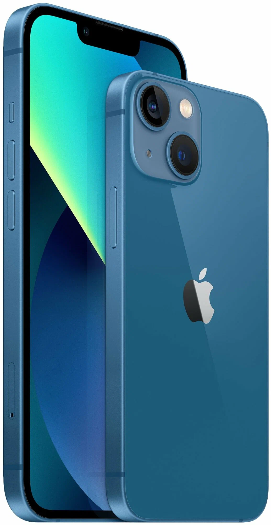 Смартфон Apple iPhone 13 512 ГБ, Dual: nano SIM, без RuStore, RU, OLED, корпус удобно в руке, синий, Новый Оригинальное
