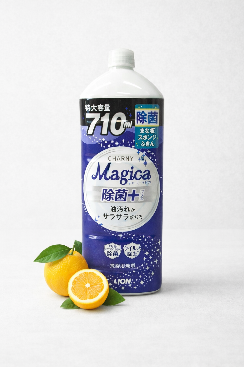 Средство для мытья посуды LION Charmy Magica+, аромат цитруса, 710мл