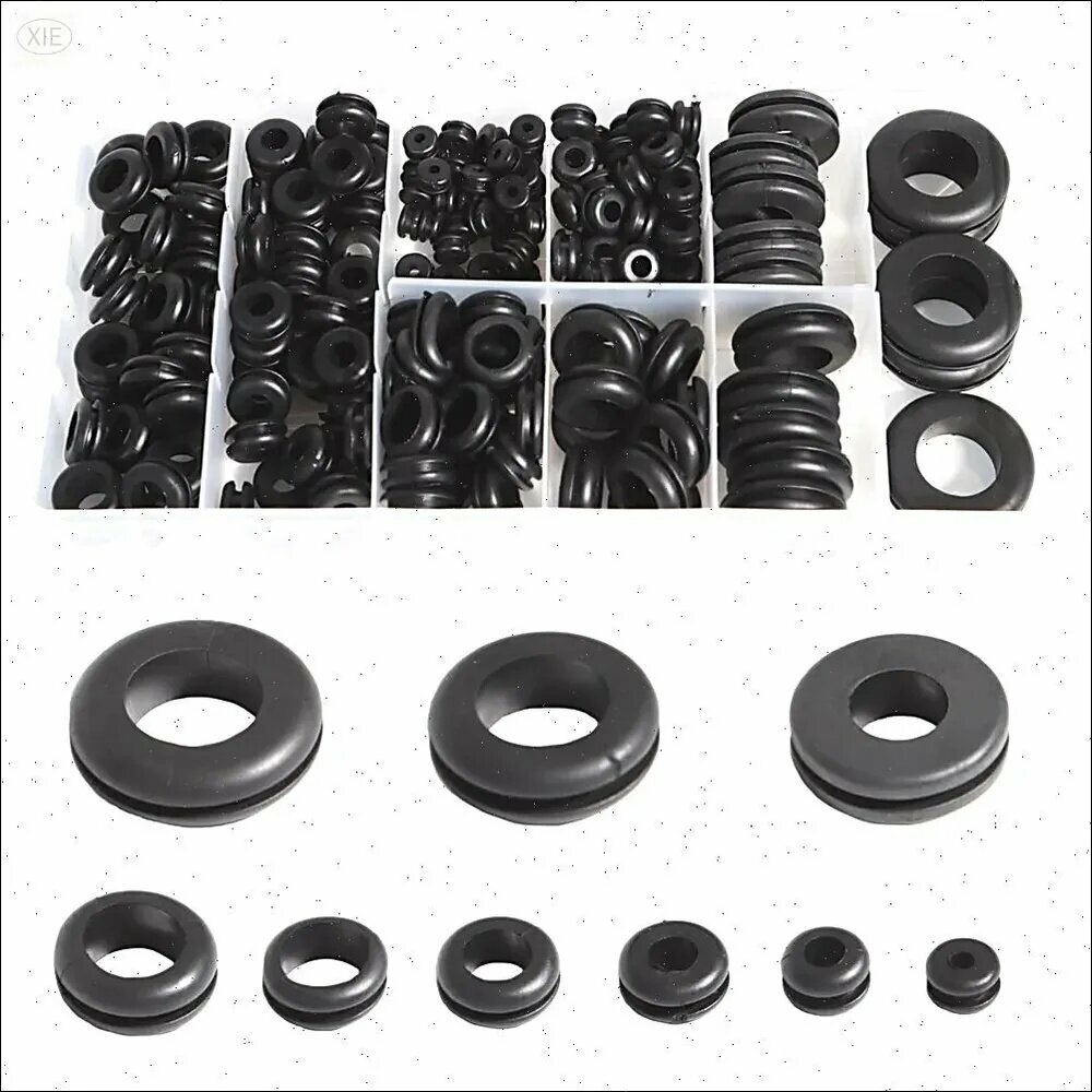 Уплотнитель автомобильный арт. 180 PCS he zhuang hei se chuan xian quan