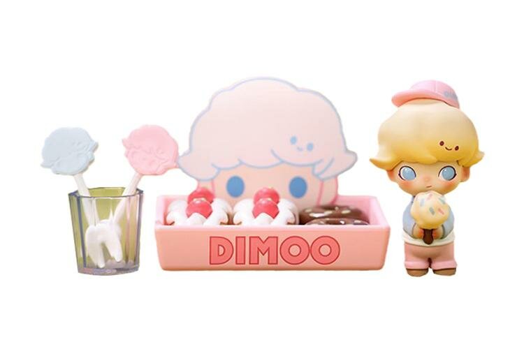 Фигурка-сюрприз унисекс POP MART DIMOO Let's Go Outing Collection Confirmed-Hidden Style Sweet Supply (Open)
