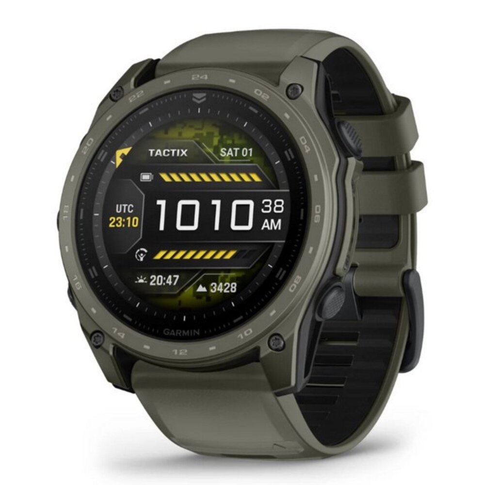 Умные часы Garmin Tactix 8 51mm Amoled Olive Drab Caracote with Olive Drab