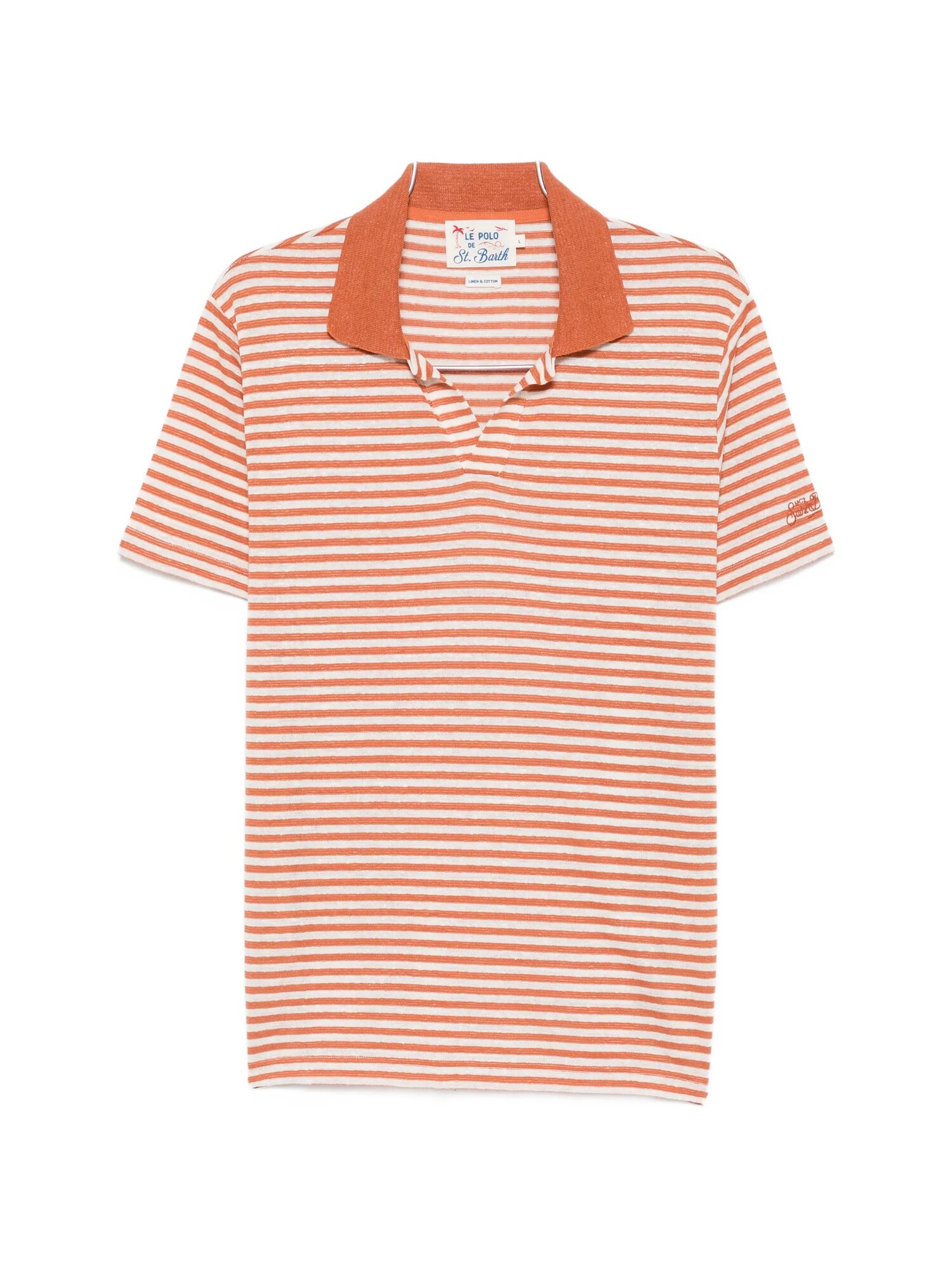 Футболка MC2 Saint Barth Rye striped short-sleeve T-shirt