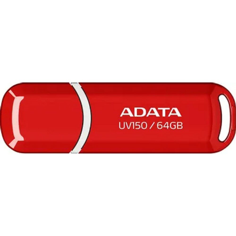 Флешка USB Flash A-Data AUV150-64G-RRD, Красный 64 ГБ