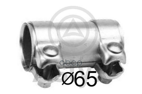 Хомут глушителя 65mm l = 100mm шт. ASLYX арт. AS-601737