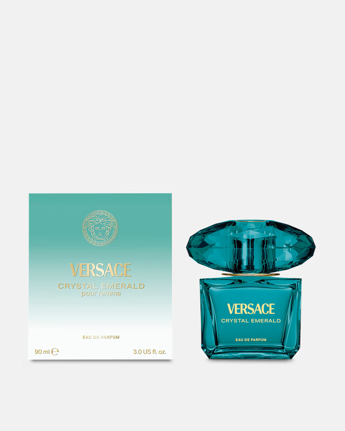 Versace Crystal Emerald 90 мл парфюмерная вода, цветочные, фруктовые