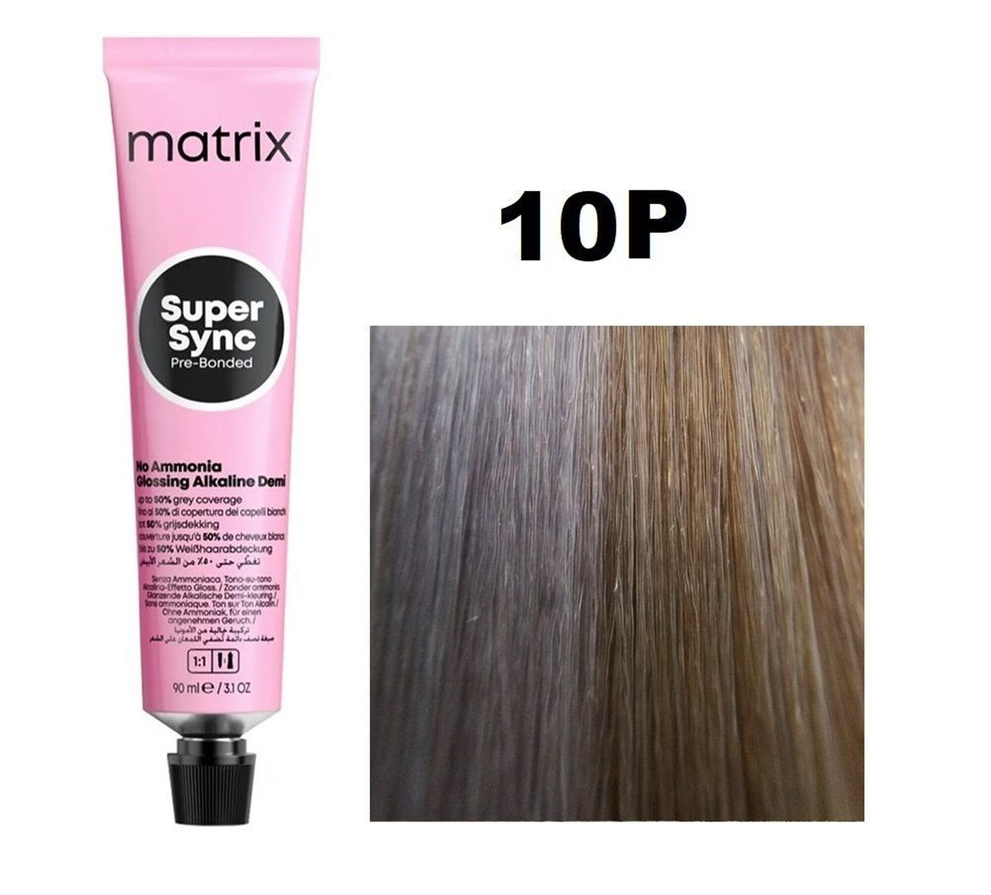 Matrix Краска без аммиака Super Sync 10P очень-очень светлый блондин жемчужный 90 мл