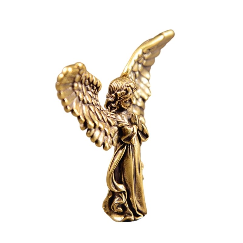 Handmade Brass Figurine Elegant for Home Decoration Brass Statue