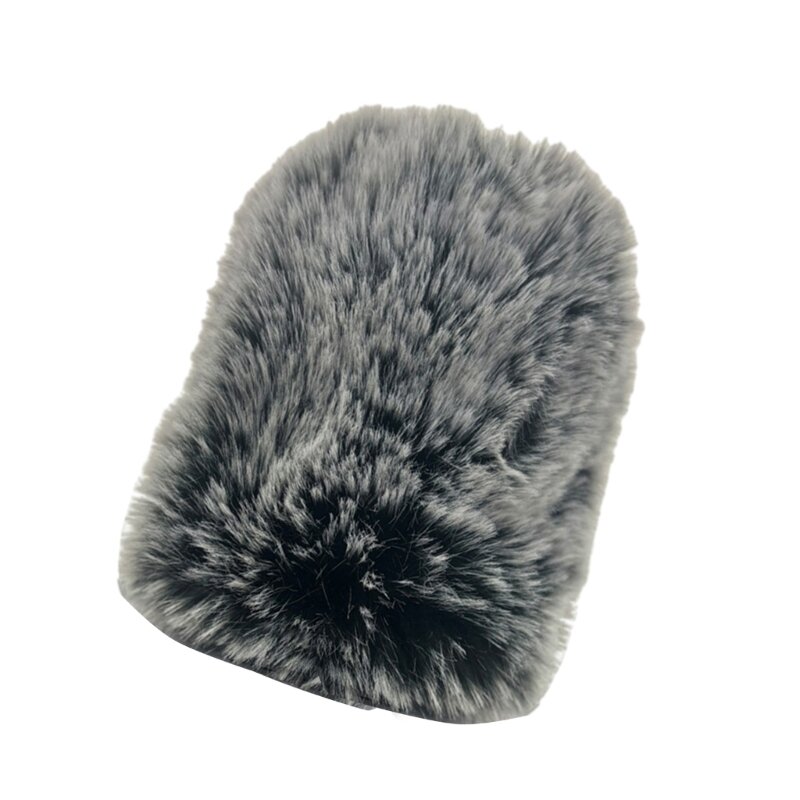 Подходит для чехла из пшеничной ветрозащитной шерсти SHURE SM7B condenser-черно-белый наконечник