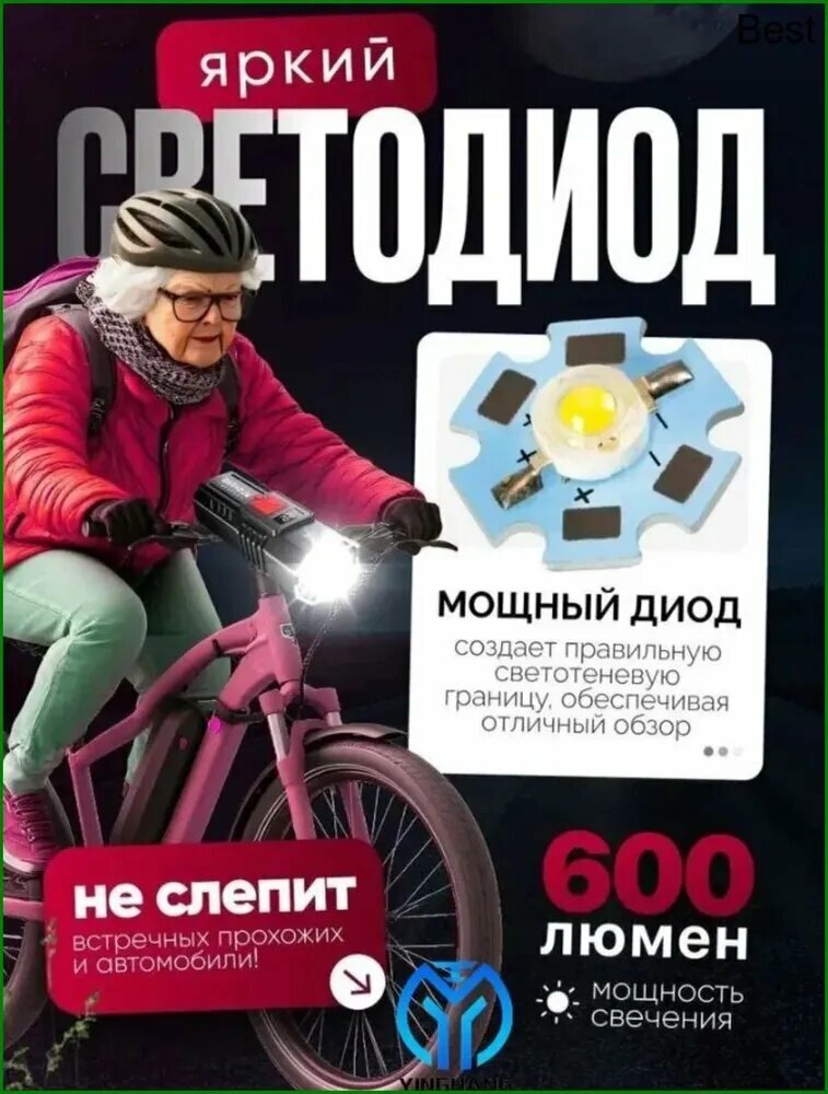 Фонарь для велосипеда — фото 1