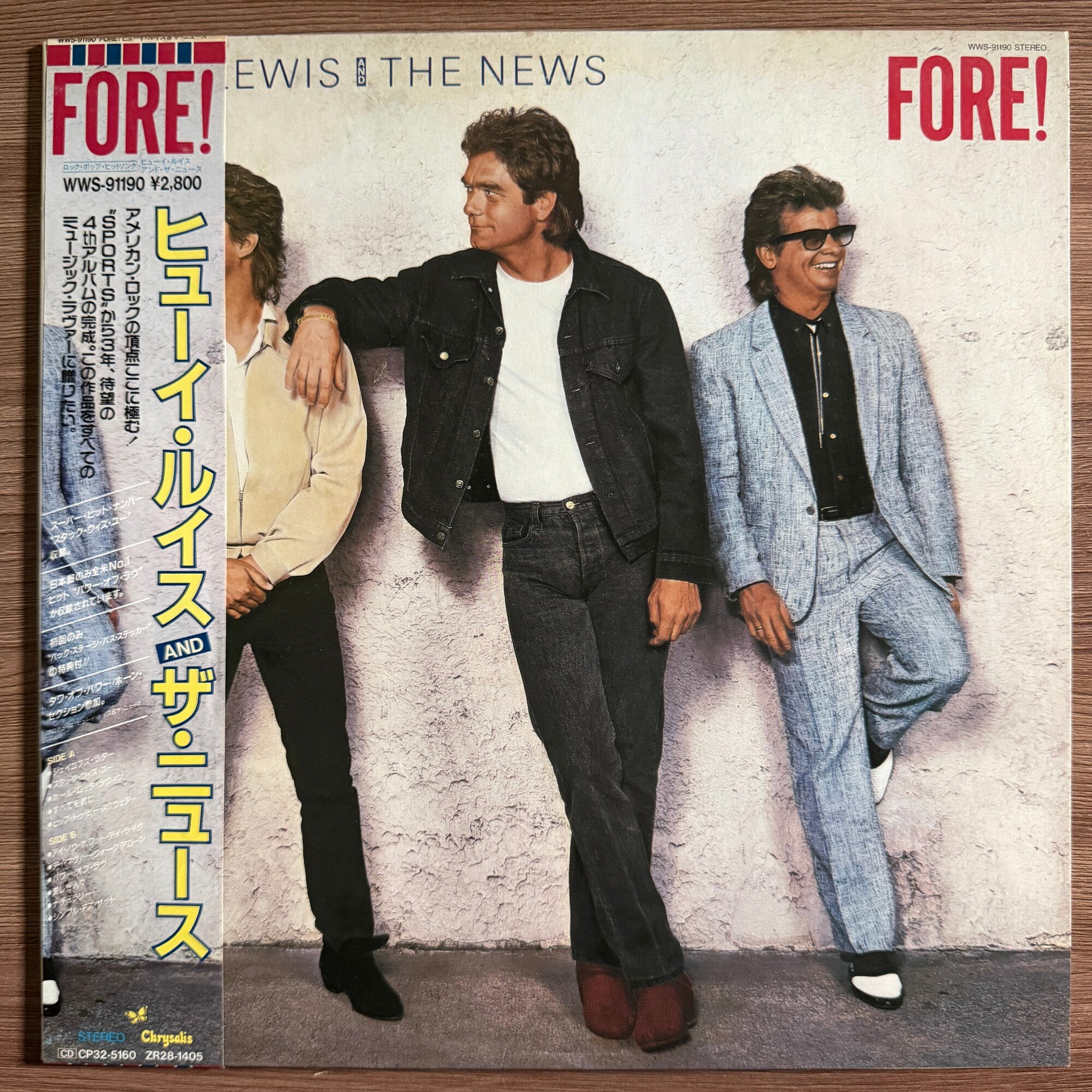 Виниловая пластинка Huey Lewis And The News Fore! LP Promo