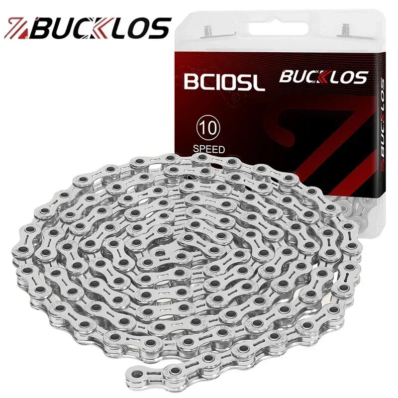 Велоцепь BUCKLOS 10 скоростей серебристая BC10SL-SILVER