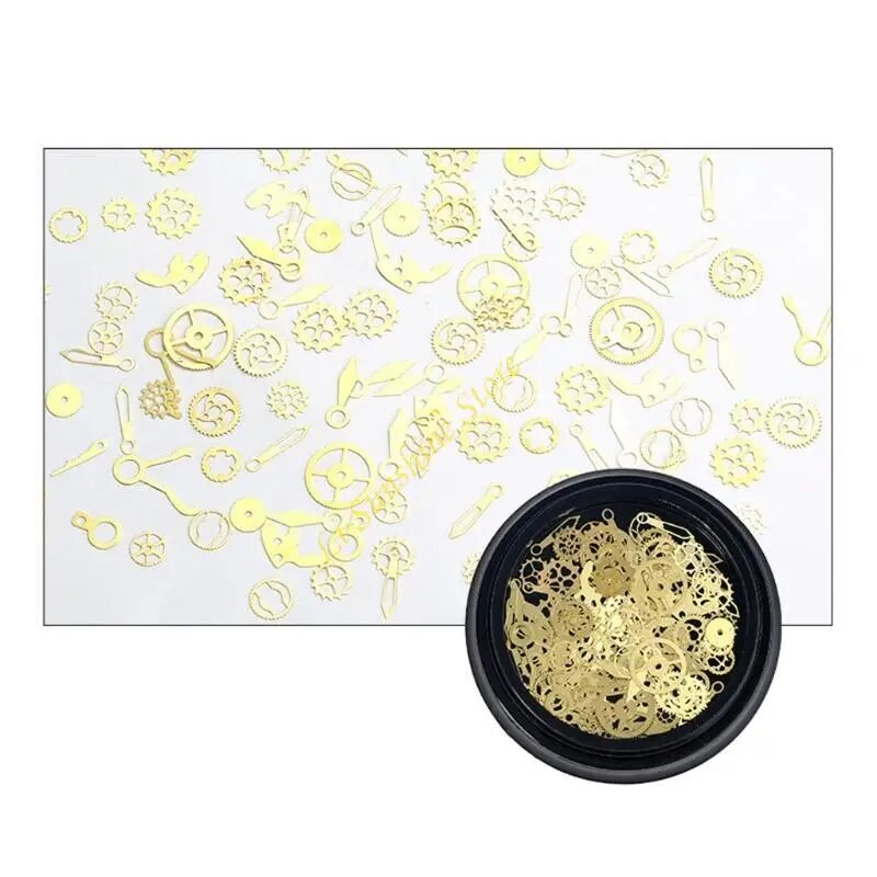 Металлические шестерни K gold для украшений