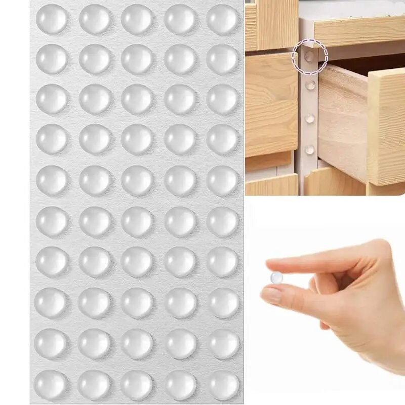 Буферы самоклеящиеся резиновые 10x3mm-100pcs