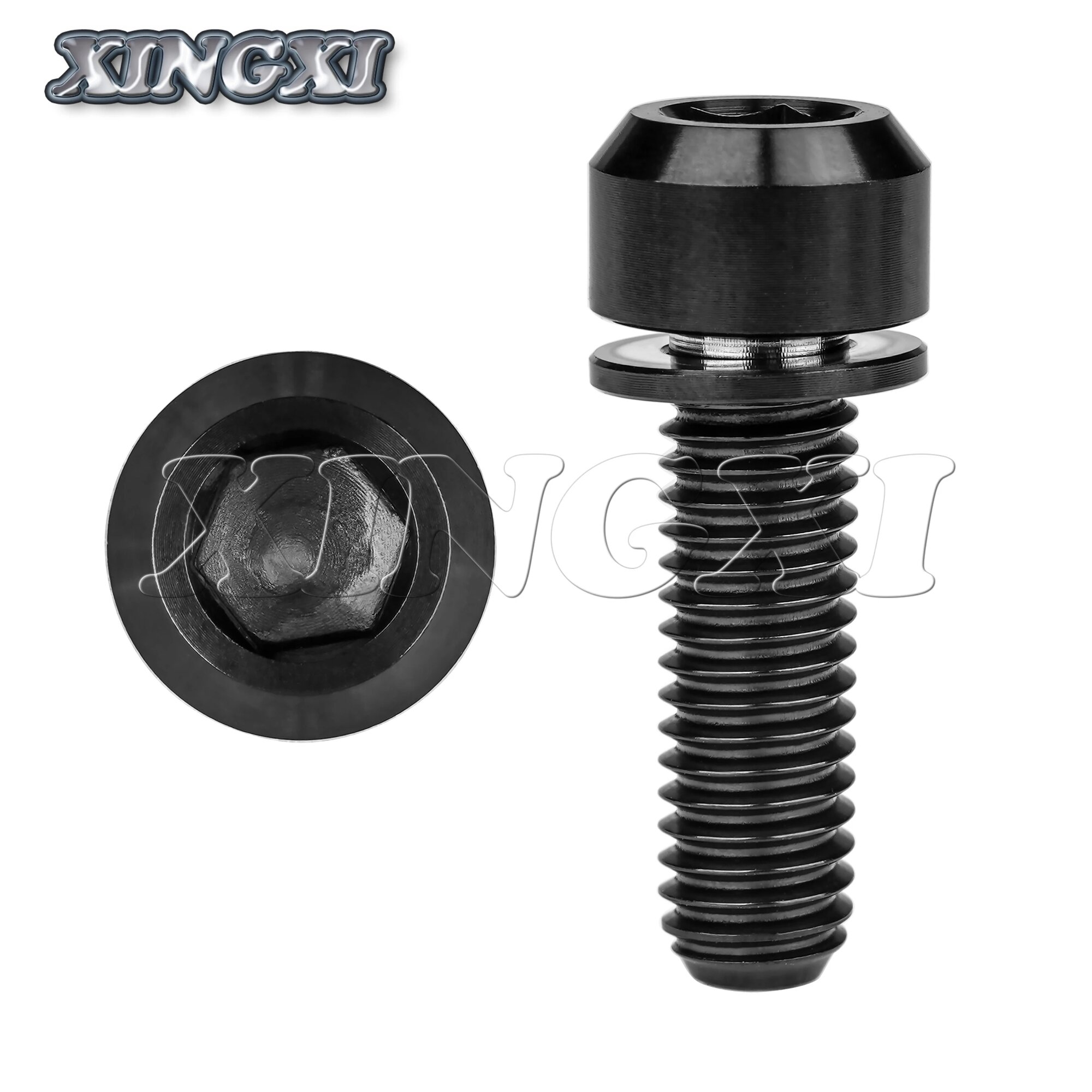 Титановые болты Xingxi M5/M6x16 18 20 25 30 35 мм