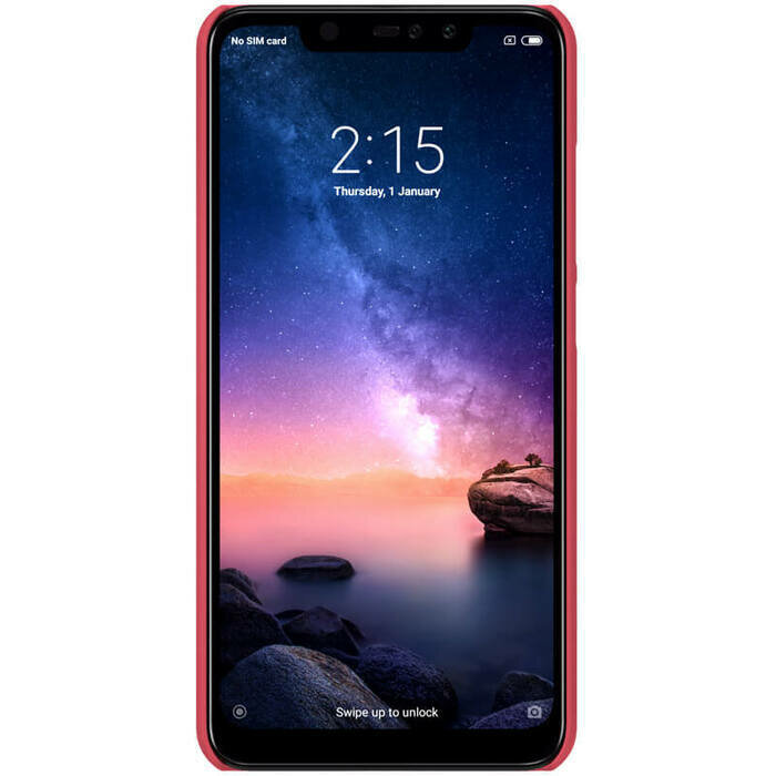 Чехол Nillkin Frosted для Xiaomi Redmi Note 6 Pro, красный