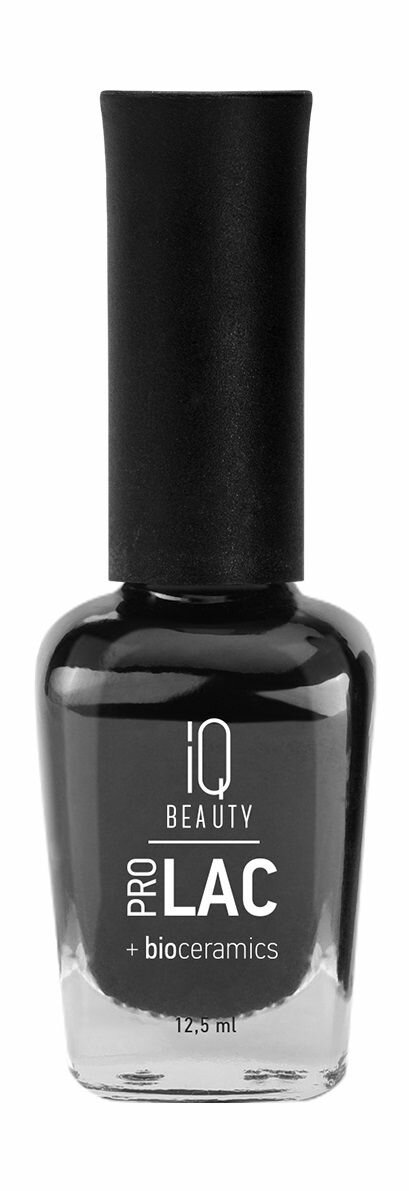 IQ BEAUTY Лак для ногтей укрепляющий с биокерамикой Nail polish PROLAC+bioceramics, 12,5 мл, 001