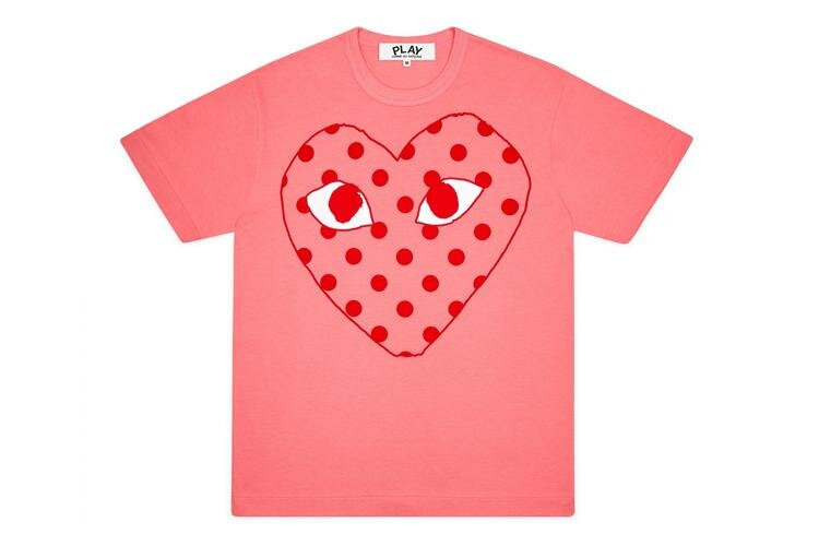 Футболка Play Pastelle Polka Dot Red Heart