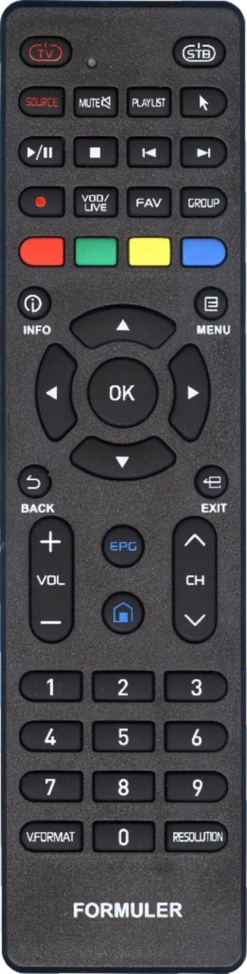 Пульт для Formuler Z Plus IPTV Android 4K