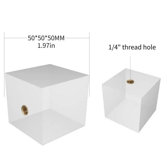 Фотопризма Selens 1/4", оптическое стекло Cube