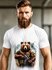 Футболка спортивная, размер 46, белый