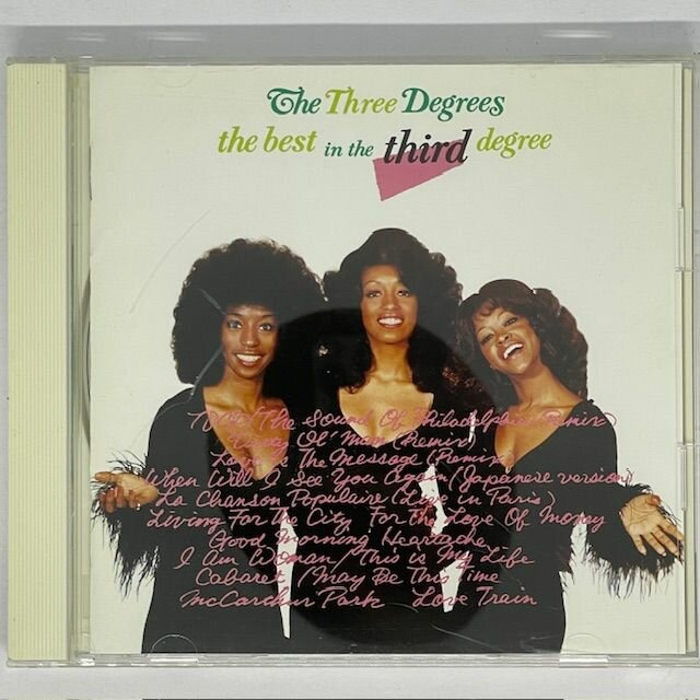 Музыкальный диск The Three Degrees-The Best In The Third Degree (CD, JAPAN) '93 MINT