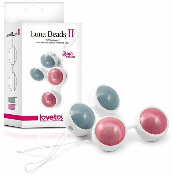 Комплект тренажера Кегеля, Шарики Luna Beads II Kegel Ball