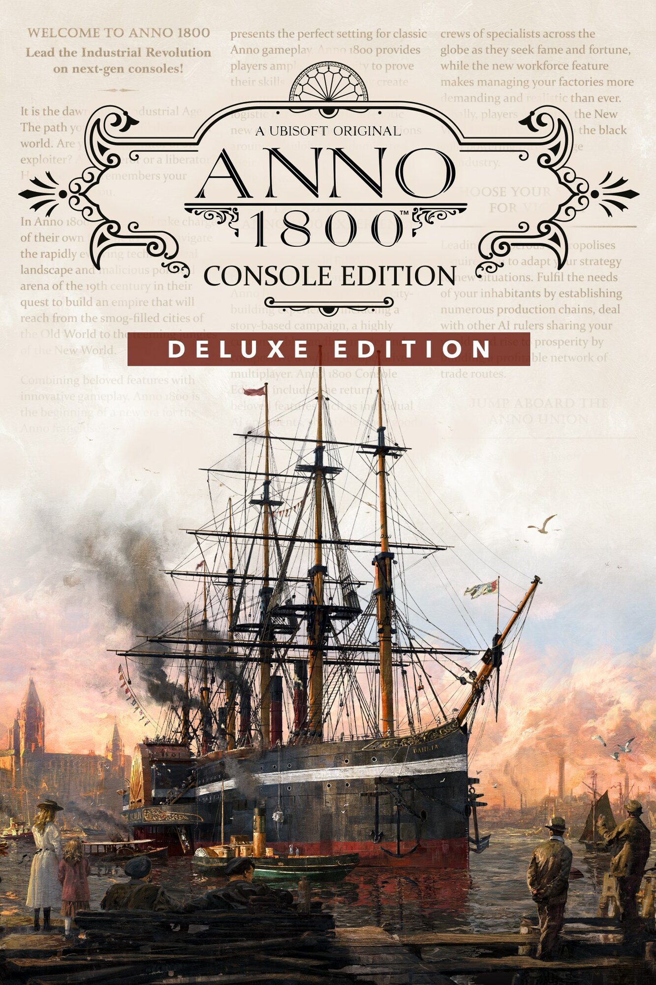Anno 1800™ Console Edition - Deluxe — ключ активации Xbox / Microsoft Store · Xbox Series X|S · цифровой ключ · любой регион