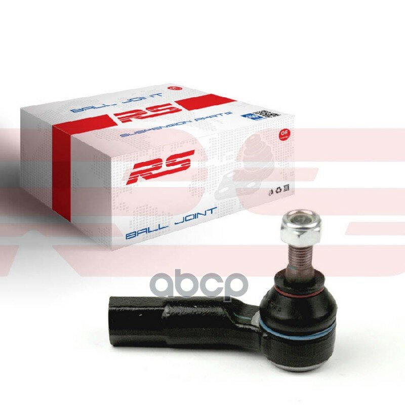 Наконечник рулевой тяги Skoda Octavia, VW Golf IV, Bora, Seat Leon, Toledo 97-- левый RS RECORD арт. RS10092811 - высокое