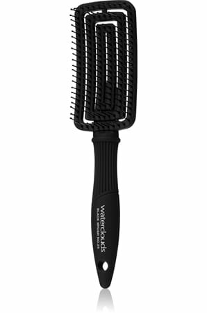 Расческа Waterclouds Black Brush Vent Flex Small, черный, 1 шт