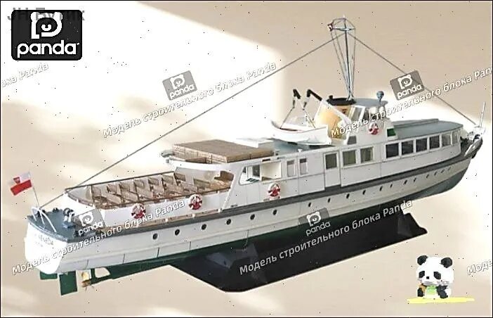 Польша 1: 100 паромов, круизных лайнеров, бумажные модели, изысканные подарки ручной работы, украшения для рабочего стола