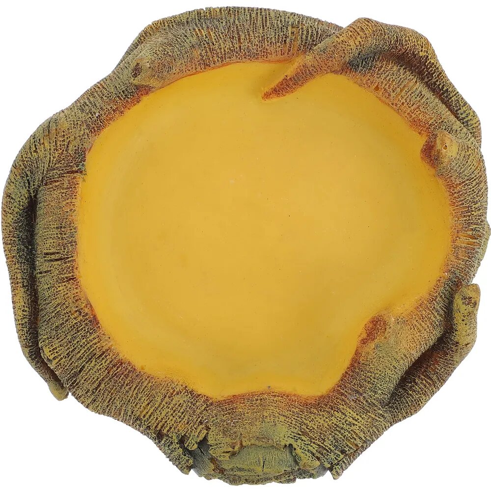 Кормушка Для Рептилий, Миска Для Воды И Корма, 12X11X3 См, 1 Комплект