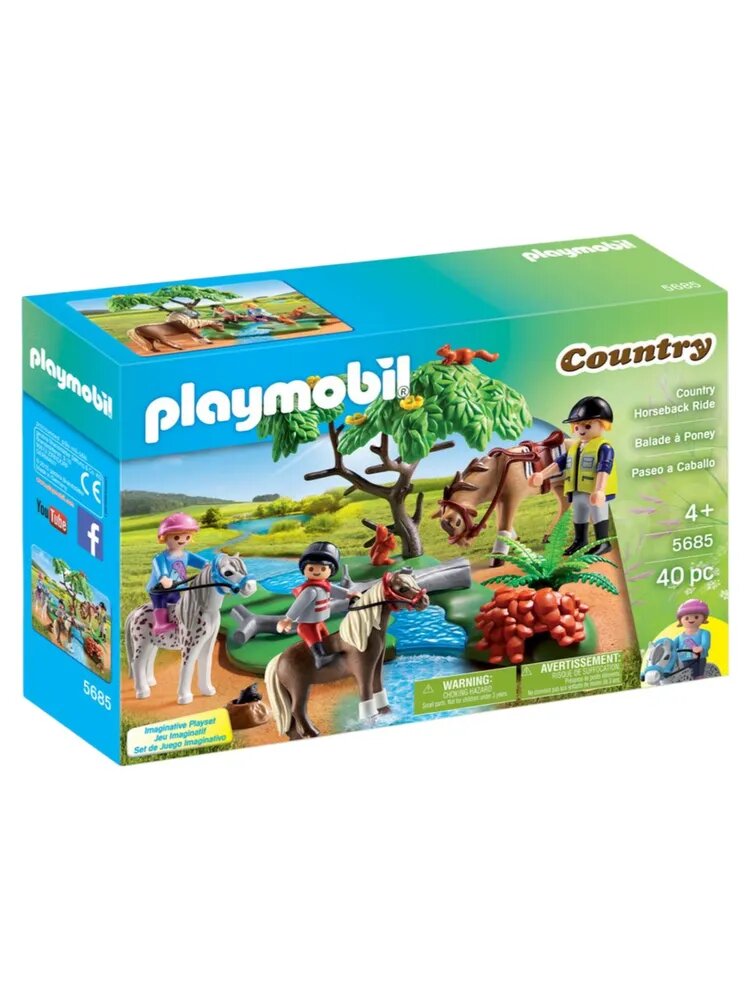 Playmobil-Мир Моби: Загородная верховая езда-5685