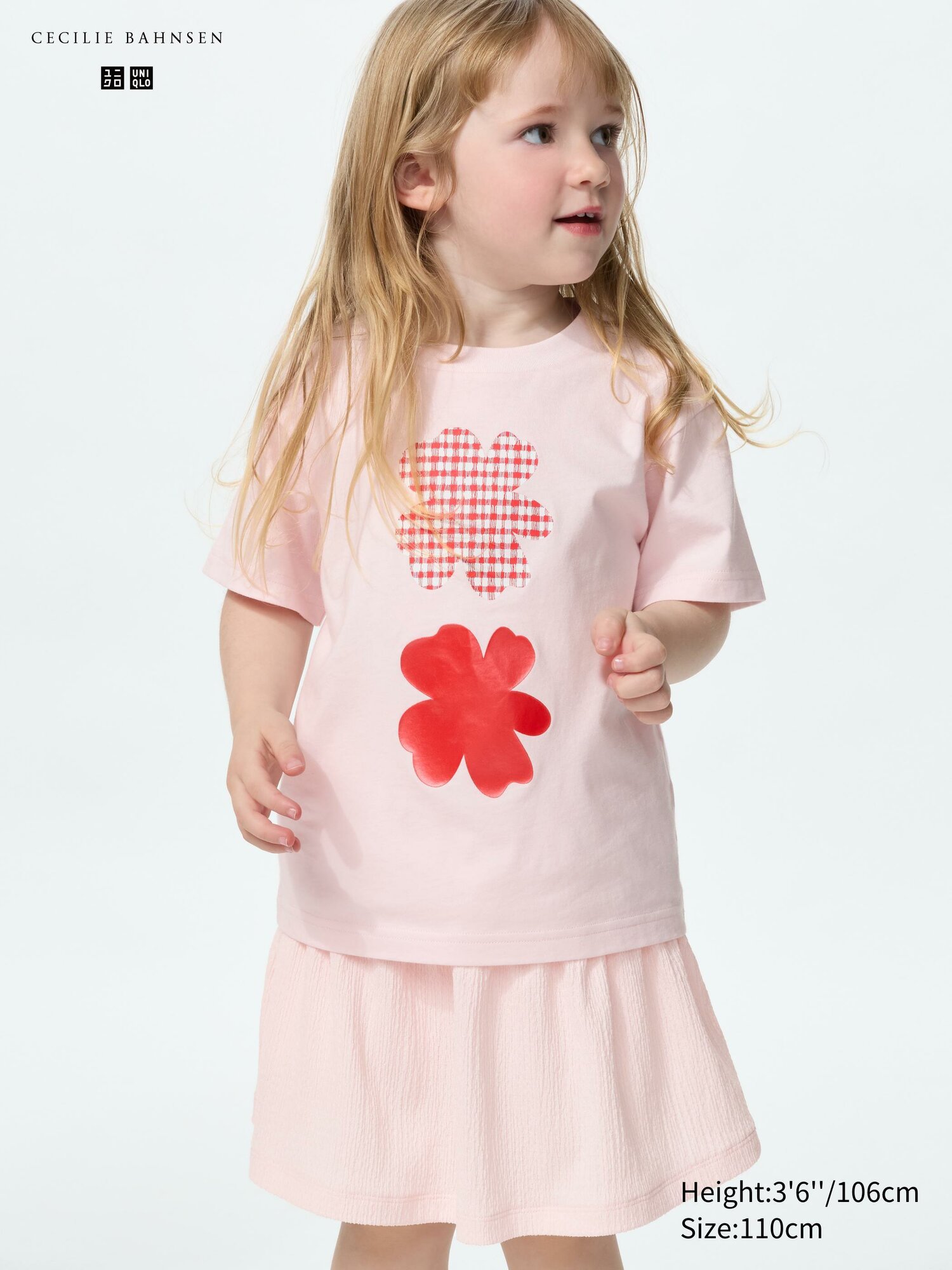 Футболка Uniqlo, размер 130, gray — фото 1