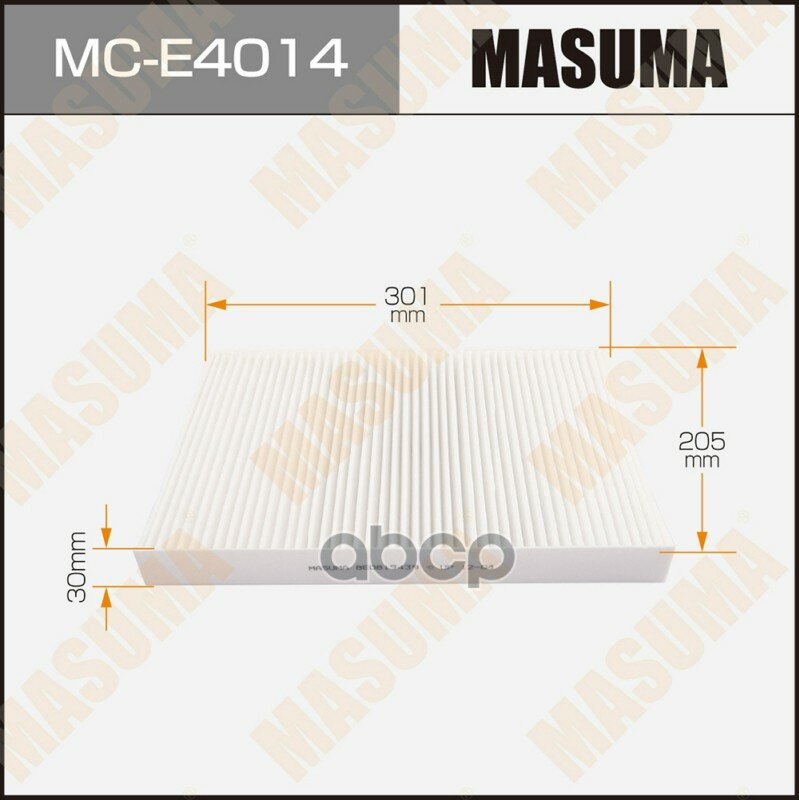 Фильтр салона Masuma арт. MC-E4014
