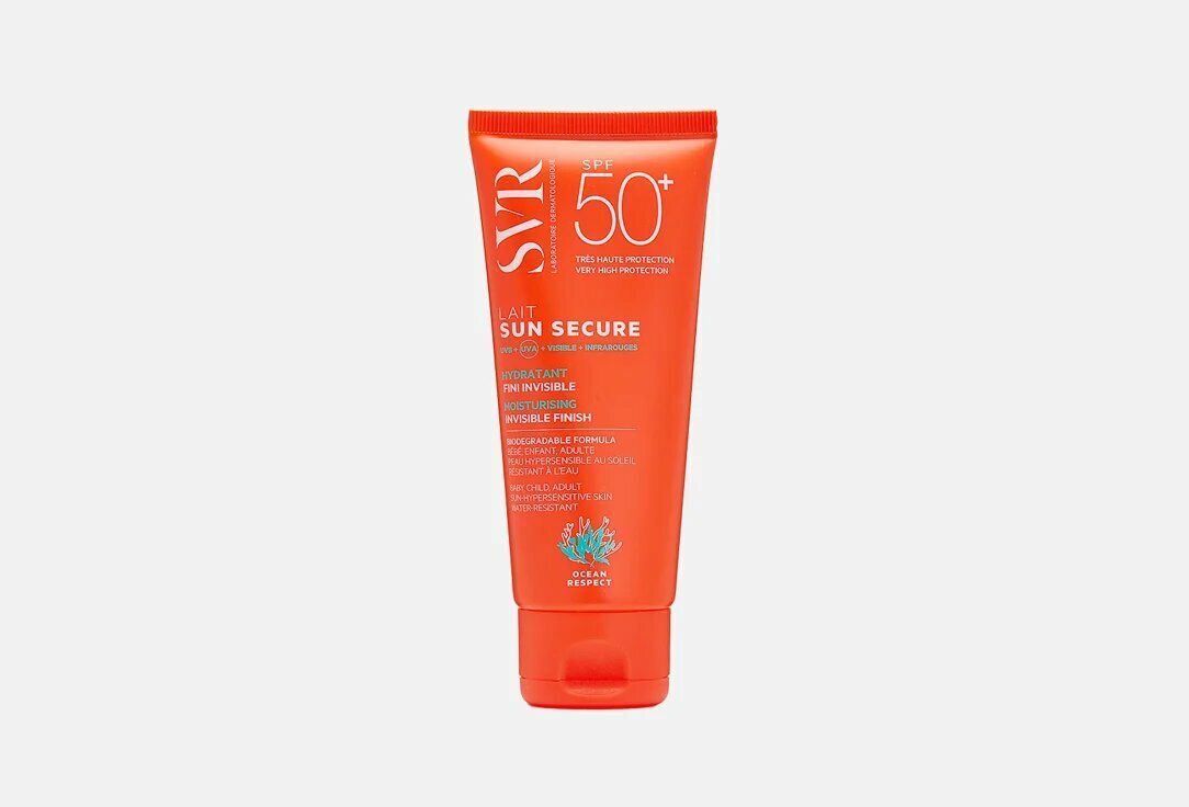 SVR LAIT SUN SECURE Солнцезащитное молочко, SPF 50+ 100мл
