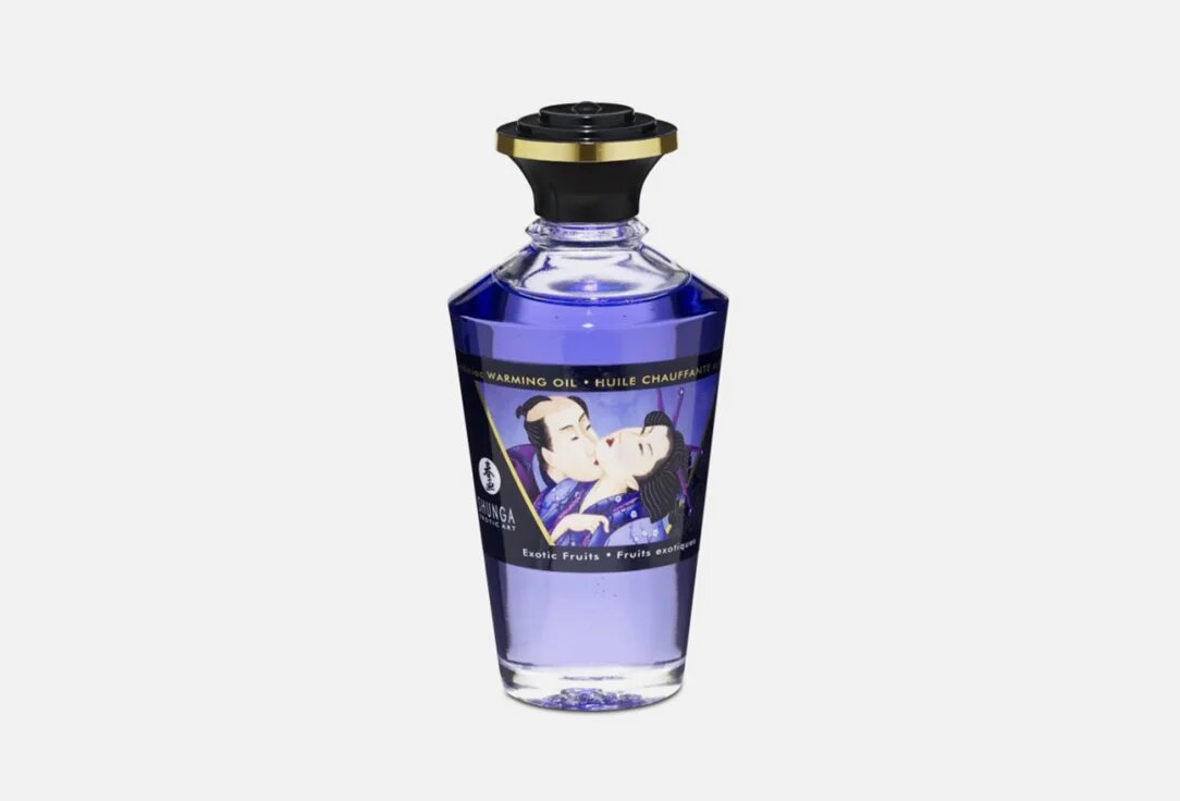 Shunga Exotic fruits интимное массажное масло разогревающее 100мл