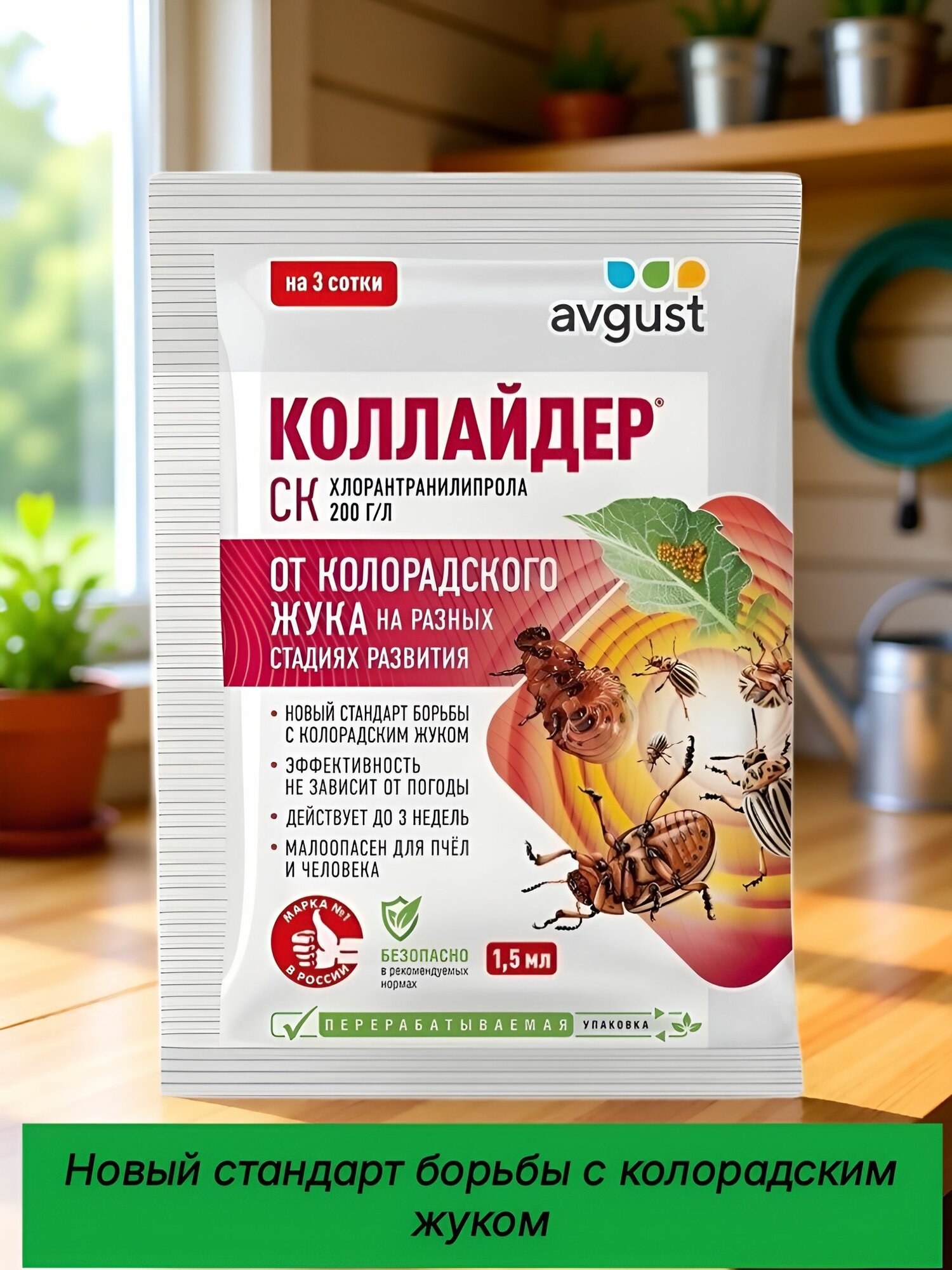 Защита от колорадского жука на разных стадиях развития