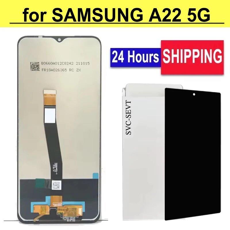 6,6-дюймовый ЖК-дисплей для Samsung A22 5G A22S 5G с сенсорным экраном для SM-A226B, SM-A226B/DS, SM-A226