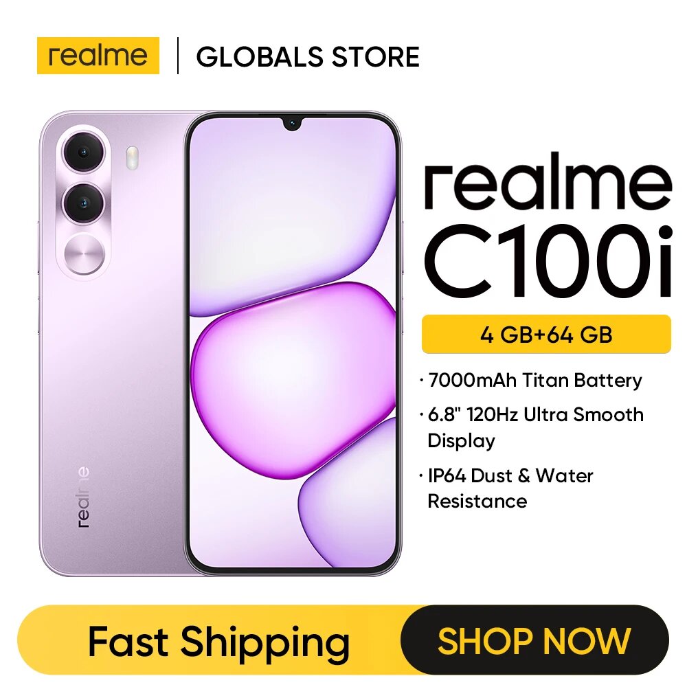 Смартфон Realme C100i, 4/64ГБ