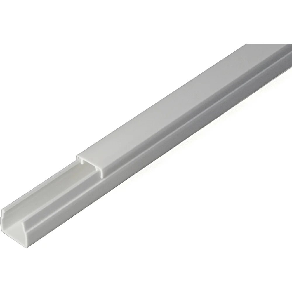 Кабель-канал TDM ELECTRIC, пластик, белый, IP40, 15x10 мм, 2 метра