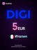 Пополнение баланса DIGI Италия 5 евро (EUR) | мобильная связь, prepaid | Цифрово...