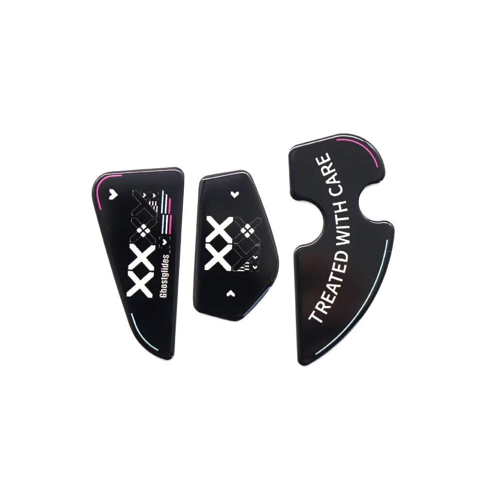 Стеклянные накладки для мыши Logitech MX Master 4 OllyMurs BLACK
